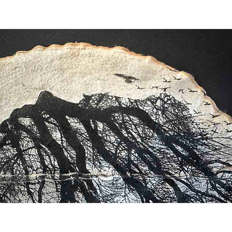 'Returning Flight' Prue MacDougall artist printmaker Aotearoa NZ ...