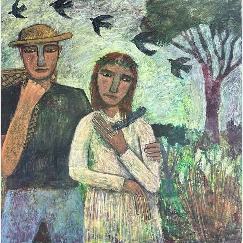 'Birds of a feather' by NZ artist Emma Hercus – Railway Street Gallery ...