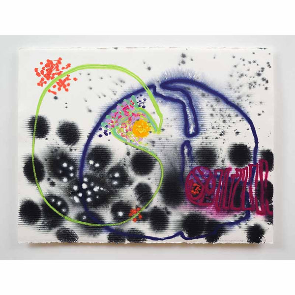 'Blue and green together' artist Angus de Lange NZ – Railway Street ...