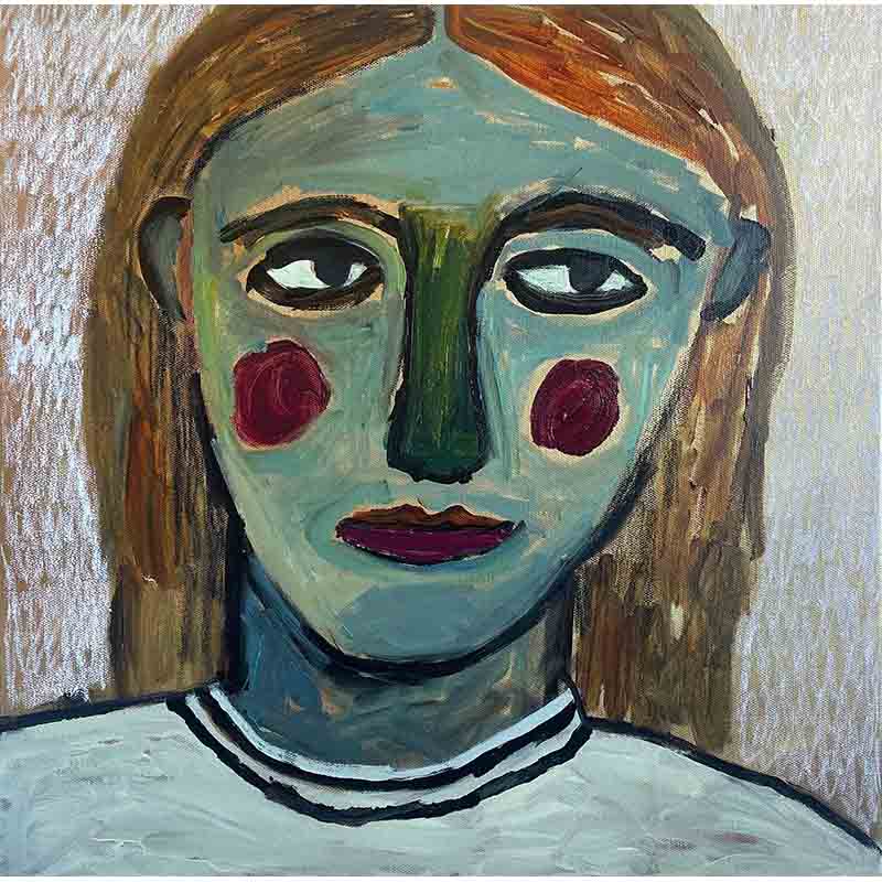 'Cilla' by painter artist Emma Hercus New Zealand – Railway Street ...