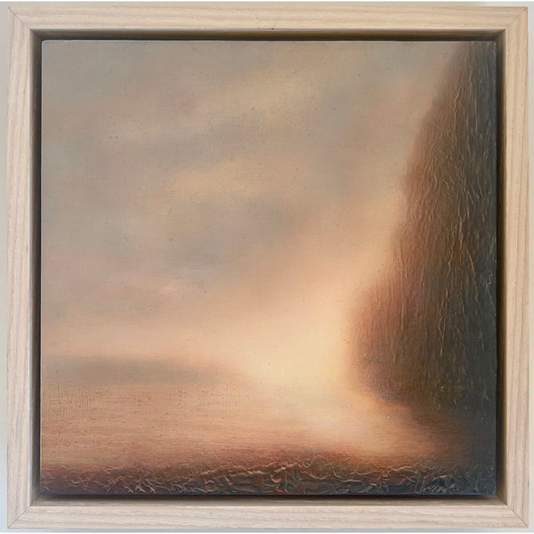 'Dusky Dawn II' landscape painting by Kyla Covic New Zealand artist ...