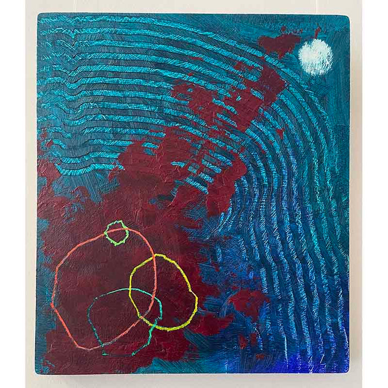 'Encounter II' artist Angus de Lange NZ – Railway Street Gallery + Studios