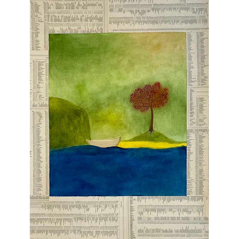 'Forest Bathing II' artist Benni Bonni original painting NZ – Railway ...