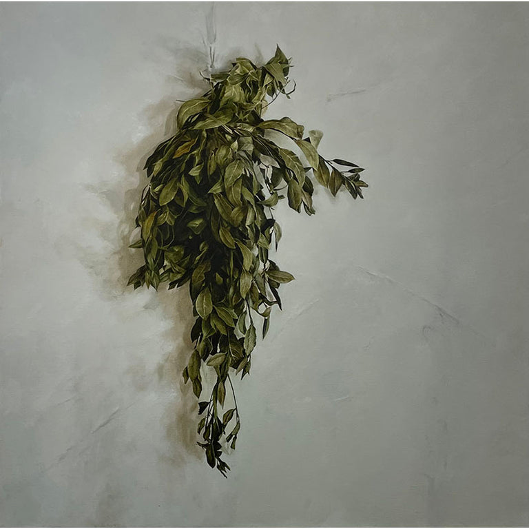 'September: Bay Leaves' by artist painter Peter Atkinson NZ – Railway ...