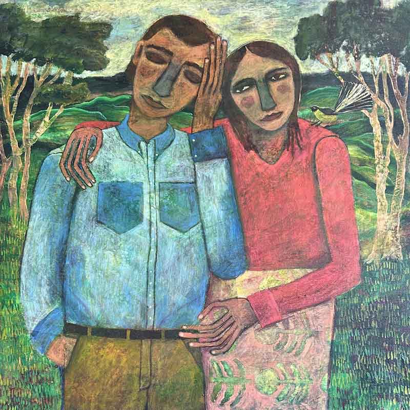 'Shoulder to lean on' by NZ artist Emma Hercus – Railway Street Gallery ...