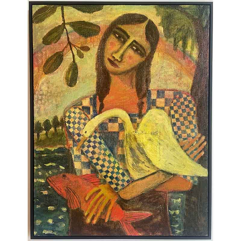 'Swan song' by NZ artist painter Emma Hercus – Railway Street Gallery ...