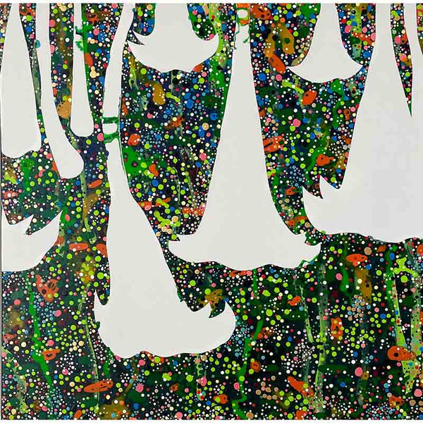 'Toxic Bloom' artist painter Zoë Nash – Railway Street Gallery + Studios