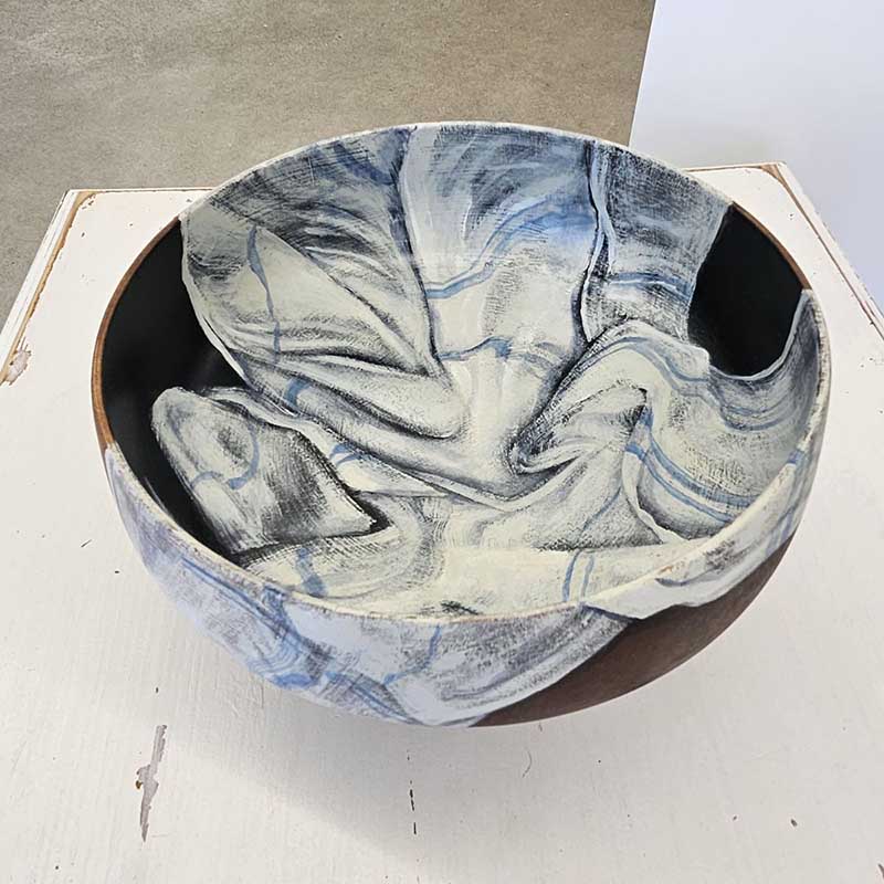 "Waiting for baking' painting by artist Linda Gair New Zealand ...