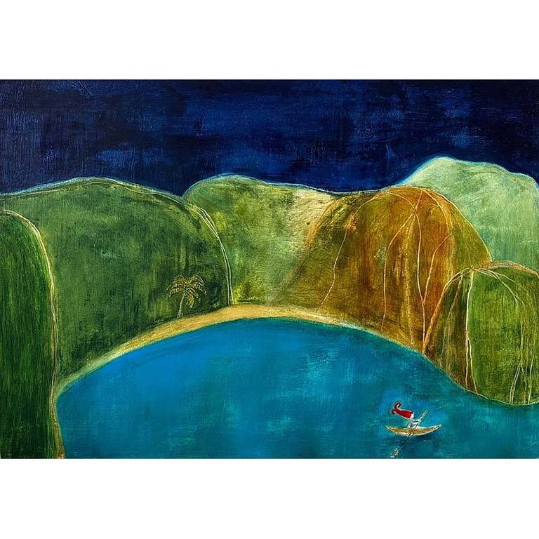 'To abscond...' artist Benni Bonni original painting NZ – Railway ...